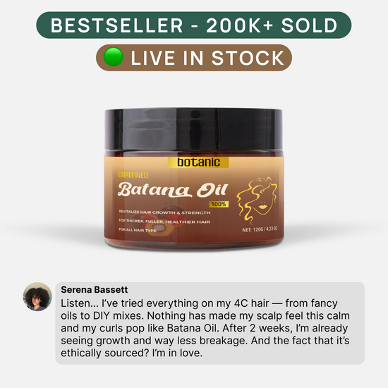 Batana Natural Hair Growth Oil – Botanic